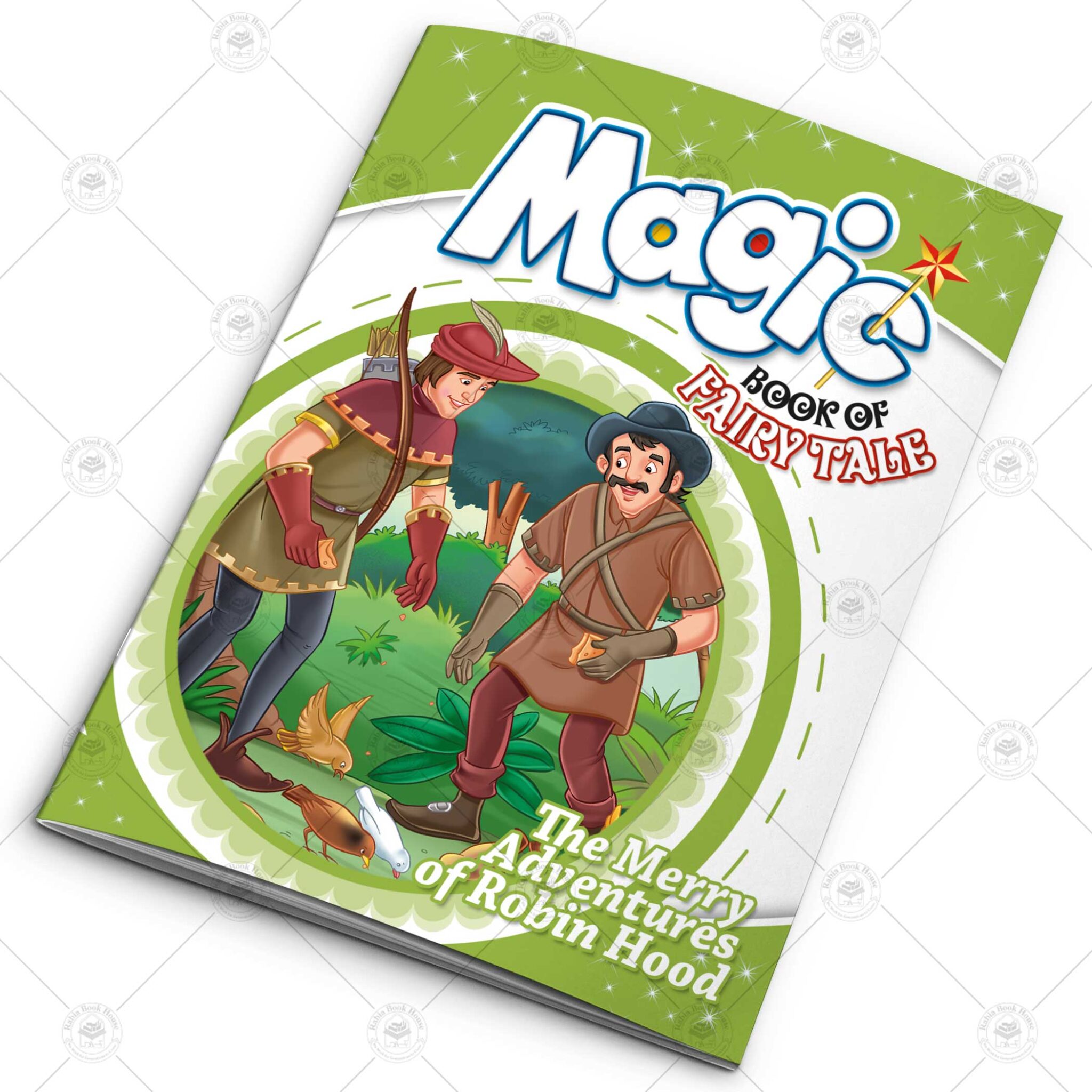 “Adventures of Robin Hood” Magic Fairy Tale Book - Rabia Books