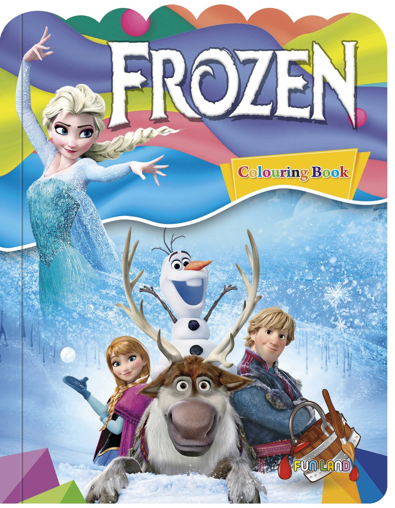 “Frozen” Fun Land Colouring Book - Rabia Books
